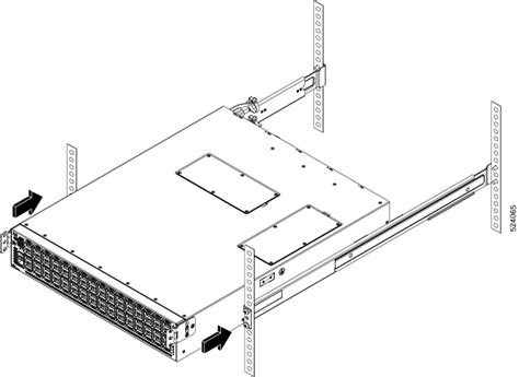 Cisco Nexus C H NX OS Mode Switch Hardware Installation Guide Installing The Chassis