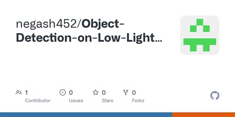 Github Negash Object Detection On Low Light Images Using Mask Rcnn