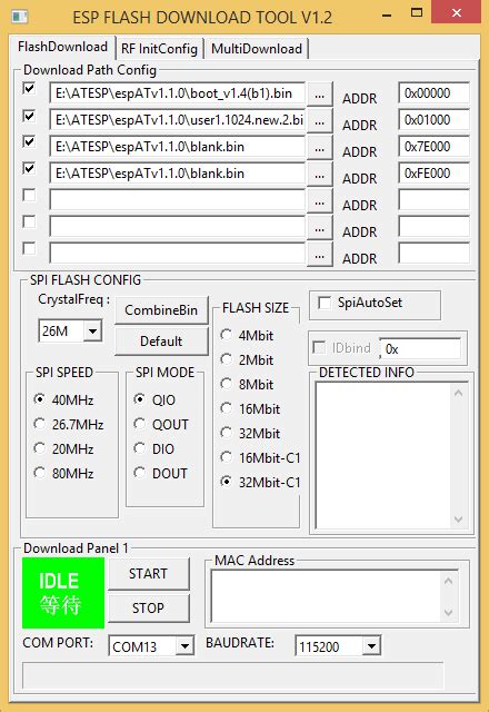 Esp8266 ตอนที่ 3 การอัพโหลด Firmware และใช้งาน At Command เบื่องต้น Artronshop บอร์ด
