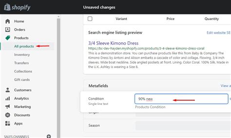how to use metafields in shopify store step by step