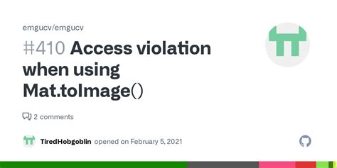 Access Violation When Using Mat ToImage Issue Emgucv Emgucv GitHub