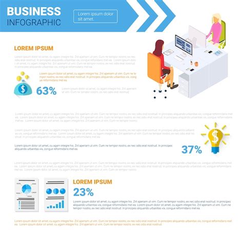 Premium Vector Infographics Business Template