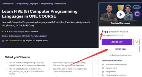 Learn 5 Computer Programming Languages Master The Fundamentals Of Five