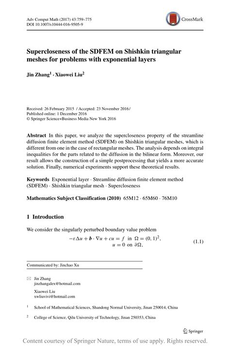 Supercloseness Of The Sdfem On Shishkin Triangular Meshes For Problems