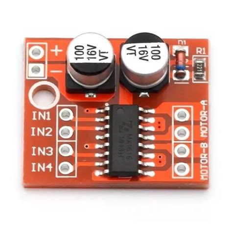 Kit 2 Mini Driver Motor Ponte H L298n Arduino Raspberry Parcelamento