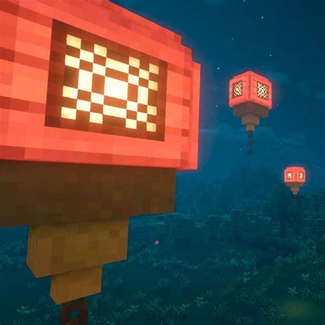 Minecraft Floating Lanterns Tutorial