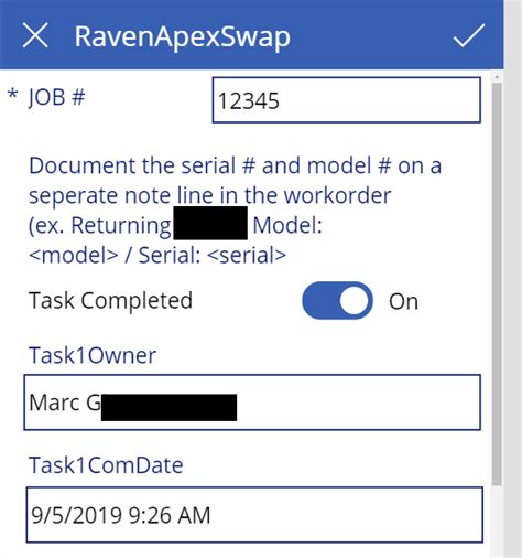 Solved Auto Populating A Text Box With Office 365 Display Power