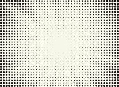 Radial Halftone Gradient Background Dotted Stains Vector Image