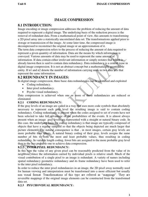 unit 6 pdf data compression code