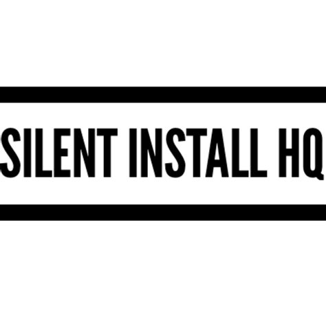 Silent Install Hq Youtube
