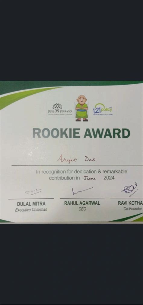 Arijit Das On Linkedin Honoured To Receive The Below Recognision