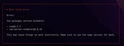 Upgrade Nuxt 2158 To Vue 27x · Nuxt Nuxt · Discussion 10582 · Github