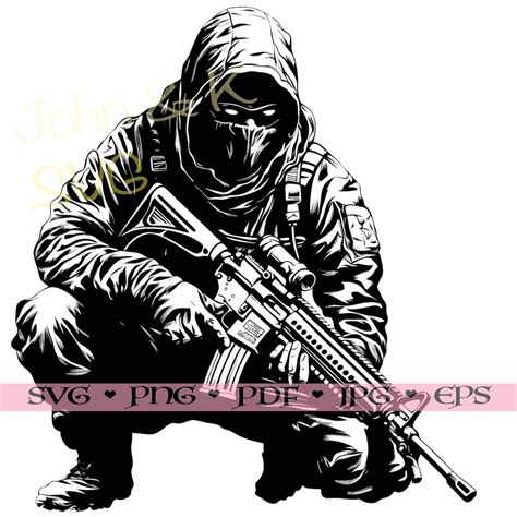 Skull Solider Svg Ghost Solider Svg Ghost Solider Clipart Cricut