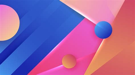 Premium Vector Modern Abstract Neon Gradient Blue Colorful For Design