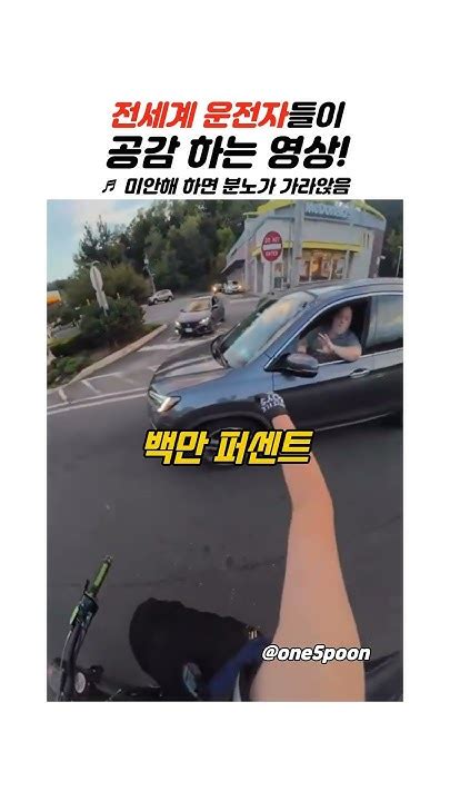전 세계 운전자들이 공감하는 영상 운전매너 Youtube