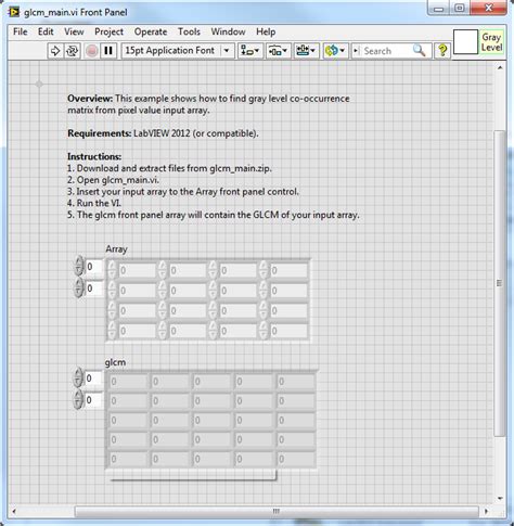 Gray Level Co Occurrence Matrix Ni Community