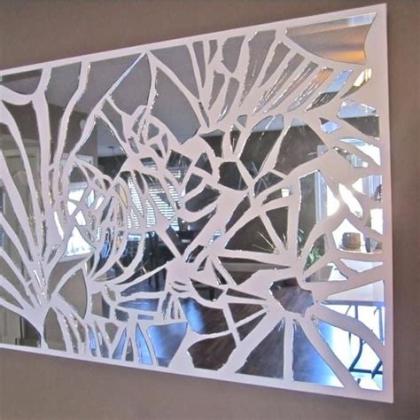 Diy Broken Glass Wall Art At Lisa Travis Blog