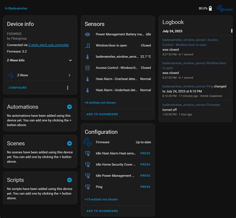 Z Wave Not Working After Update Zwave Home Assistant Community