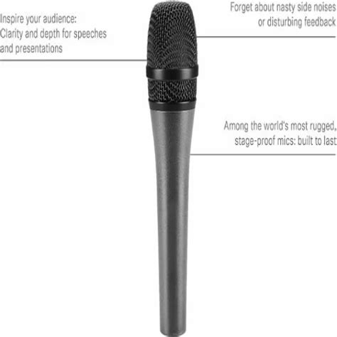 Handheld Cardio Dynamic Microphone With On Off Switch Dynamic Wired