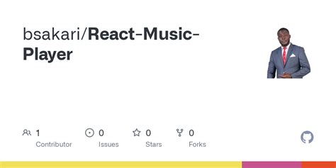 GitHub Bsakari React Music Player