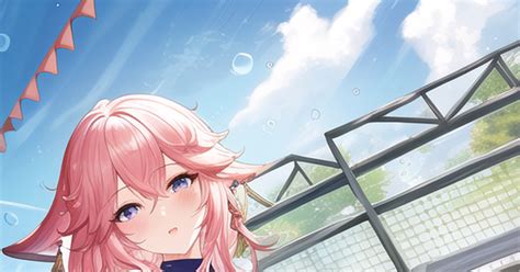 八重神子 八重神子水着 Camiliaのイラスト Pixiv