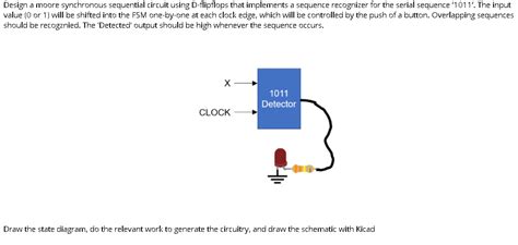 solved design a moore synchronous sequential circuit using