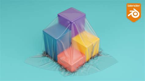 Create Motion Graphic Animations With The Cloth Modifier Blender Tutorial Youtube