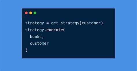Design Patterns Strategy