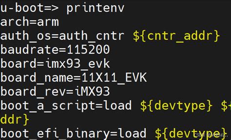 u boot介绍及u boot常用命令 csdn博客