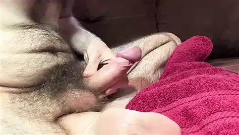 Beating My Very Hairy Chafed Uncut Dick For The Fifth Orgasm Of The Day