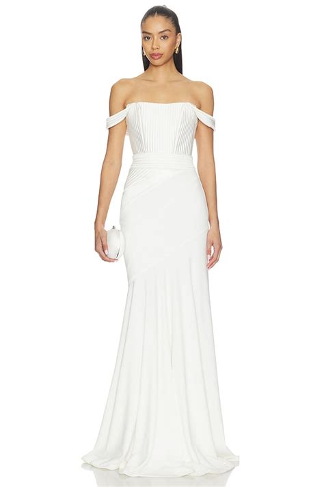 Zhivago The Eternal Yes Gown In White Revolve