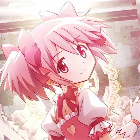 Madoka Magica Madoka Kaname Puella Pfpicon In 2025 Mahō Shōjo