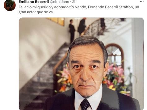 Fernando Becerril Actor De El Crimen Del Padre Amaro Murió A Los 78 Años Infobae