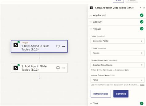 zapier add row to glide table ask for help glide community