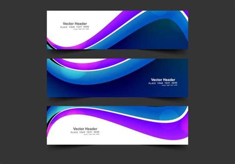 Abstract Header Isolated Vector Art Icons And Graphics For Free Download