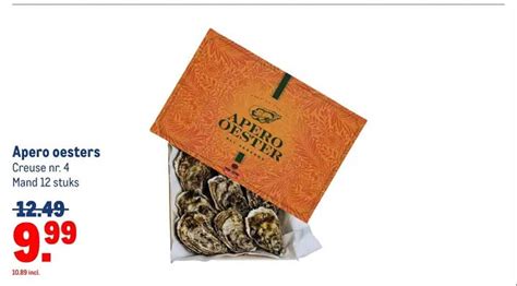 Apero Oesters Aanbieding Bij Makro Folderfeestnl