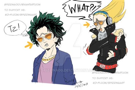 Midoriya Izuku And Present Mic My Hero Academia Fan Art Do Not Tell