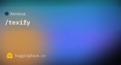 Xenovatexify · Hugging Face