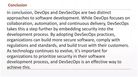 Devops Vs Devsecops Understanding The Differences Ppt