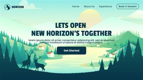 Landing Page Parallax Effect Di Figma Figma