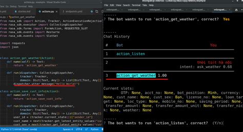 actions do not work properly · issue 4371 · rasahq rasa · github
