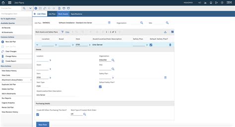 Item On Job Plan Work Assets Maximo Secrets