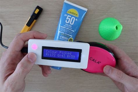 Arduino Rgb Color Picker Pick Colors From Real Life Objects Open