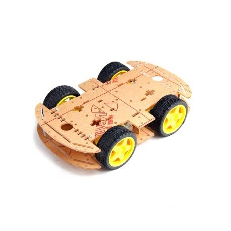 4 Wheel Robotic Car Chassis Smartech