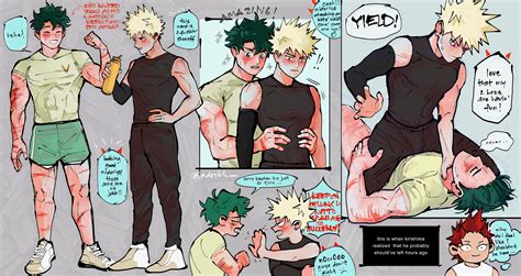 Bakudeku Katsuki Bakugou X Izuku Midoriya Bnha By Adooble Xwitter
