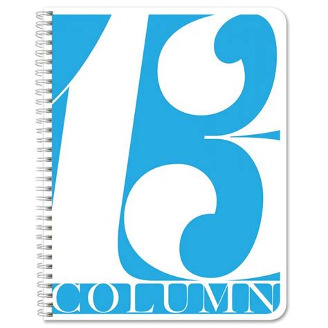 13 Column Log Bookcolumnar Logbooknotebook 13 Thirteen Columns