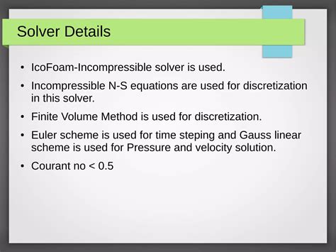 Openfoam Analysis Of Flow Over Aerofoil PDF Technology Computing