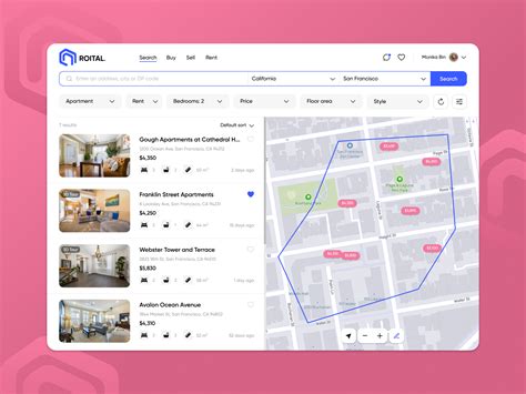 Real Estate Web App By Evgenia Shevtsova On Dribbble