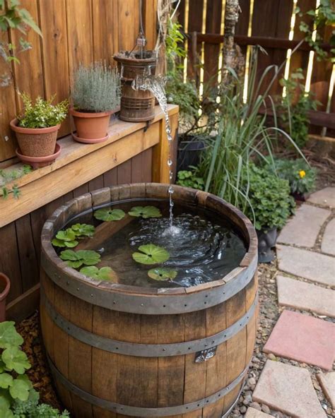 10 Idées Créatives Pour Un Bassin De Jardin Récup Écolo Et Économique
