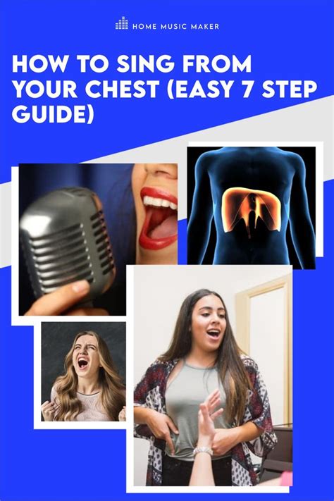 How To Sing From Your Chest (Easy 7 Step Guide) in 2023 | Singing, Step guide, The voice